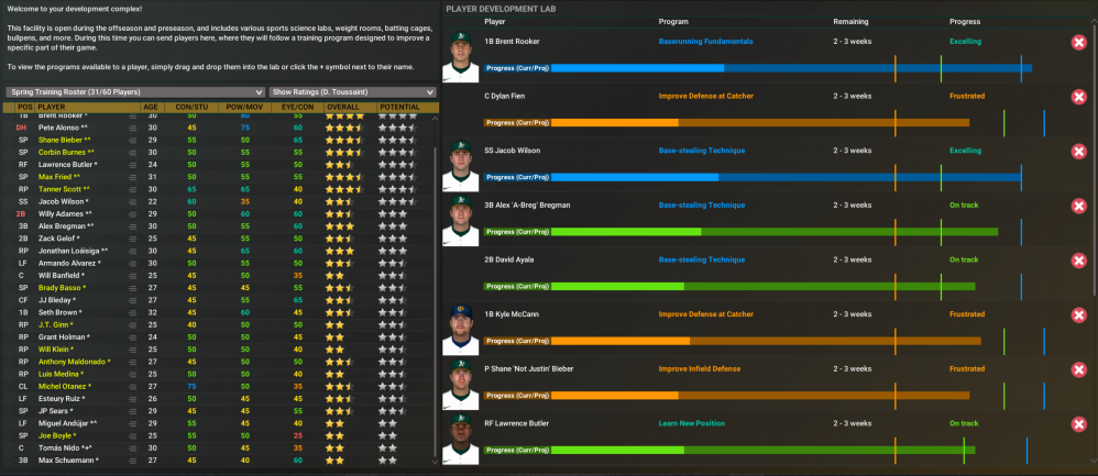 Player Development Lab - OOTP Wiki