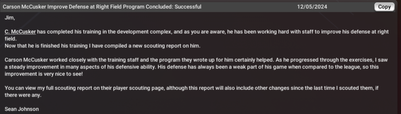 Player Development Lab - OOTP Wiki